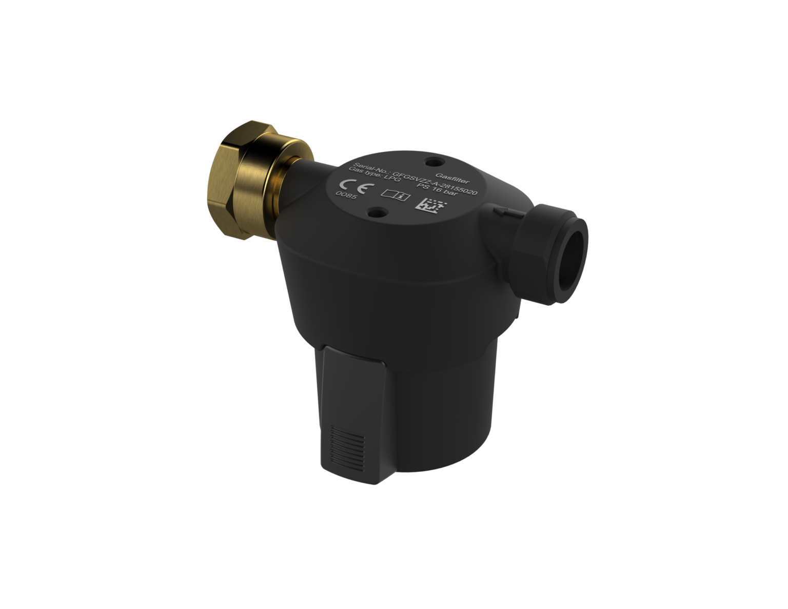 Manual gas filter assembly – Rodotec AG