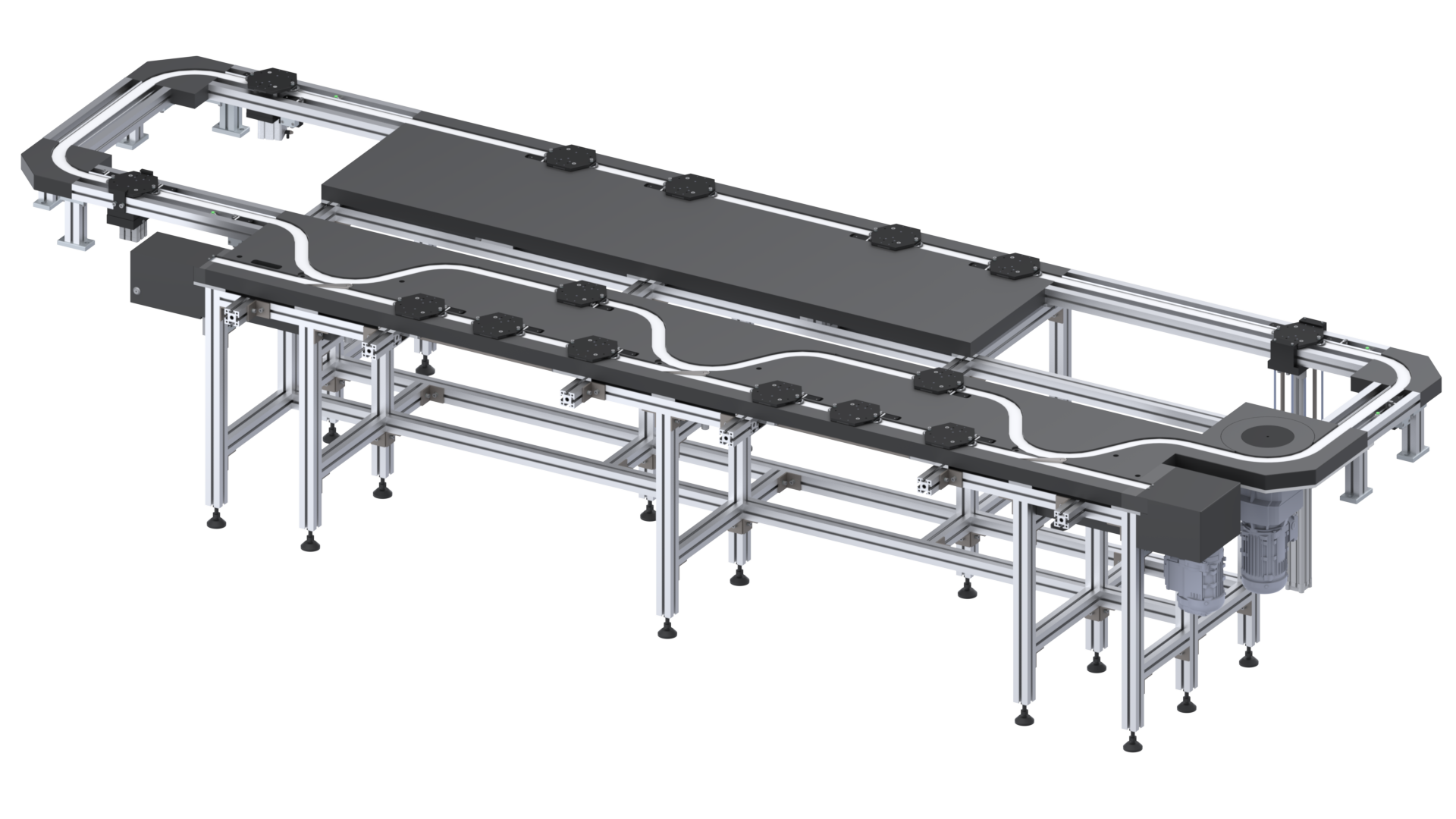 Circulation with parallel track - Rodotec AG